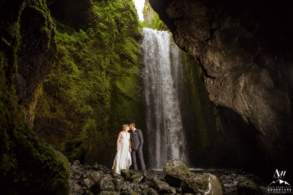 Discovering Nauthúsagil Waterfall | Iceland Wedding Planner