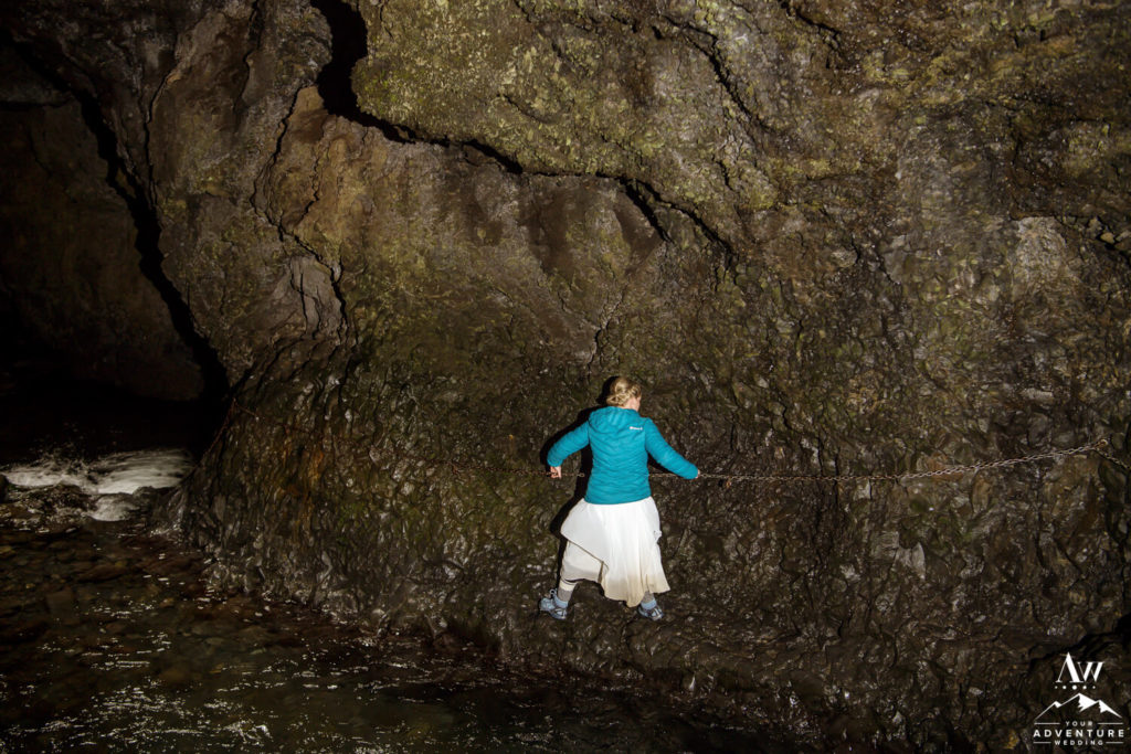 Discovering Nauthúsagil Waterfall | Iceland Wedding Planner