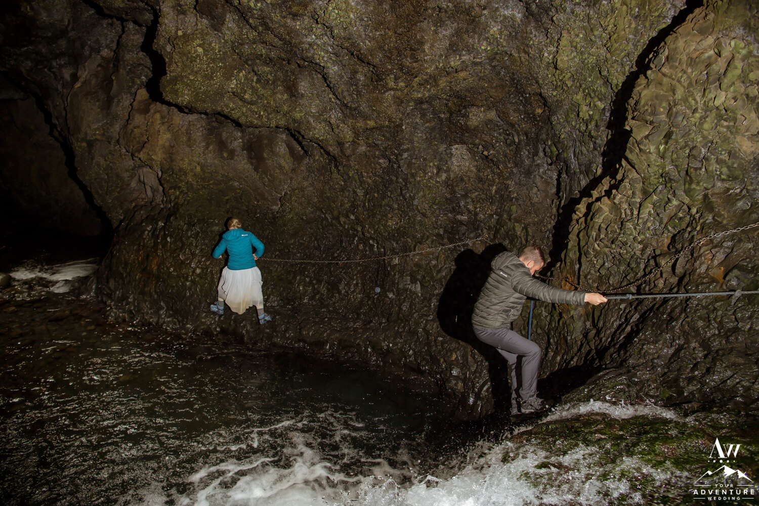 Discovering Nauthúsagil Waterfall | Iceland Wedding Planner