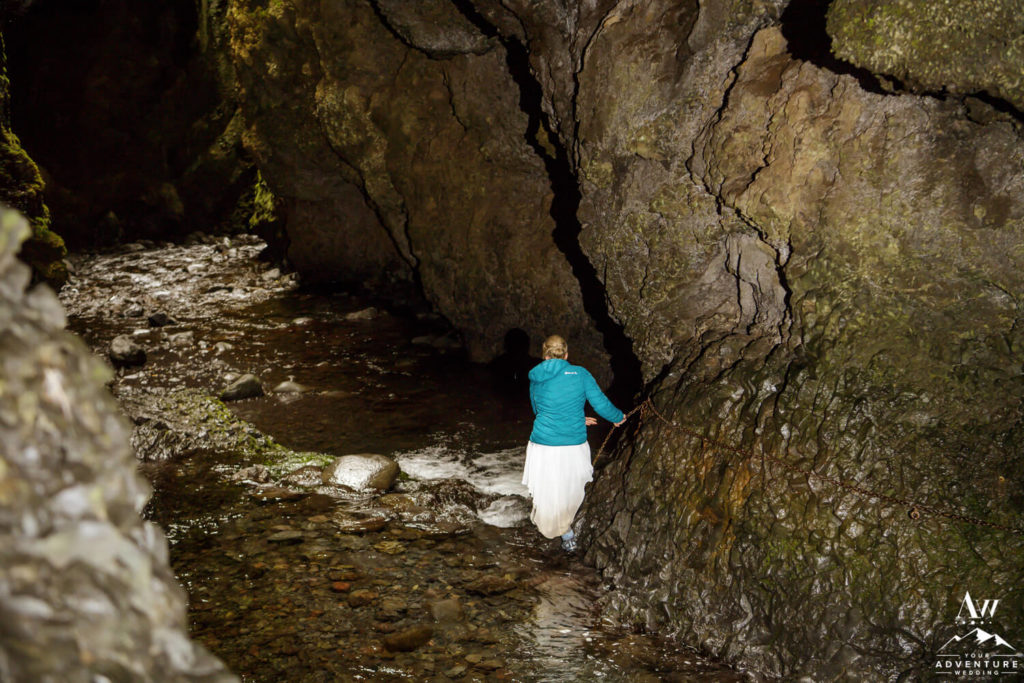 Discovering Nauthúsagil Waterfall | Iceland Wedding Planner