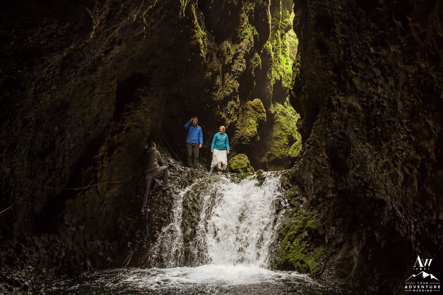 Discovering Nauthúsagil Waterfall | Iceland Wedding Planner