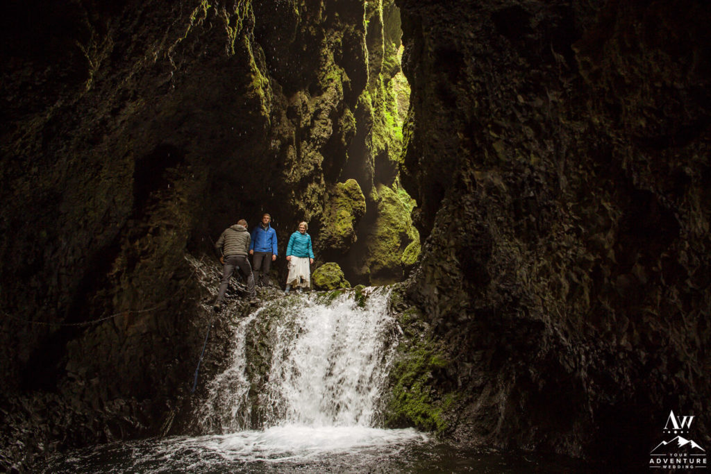 Discovering Nauthúsagil Waterfall | Iceland Wedding Planner