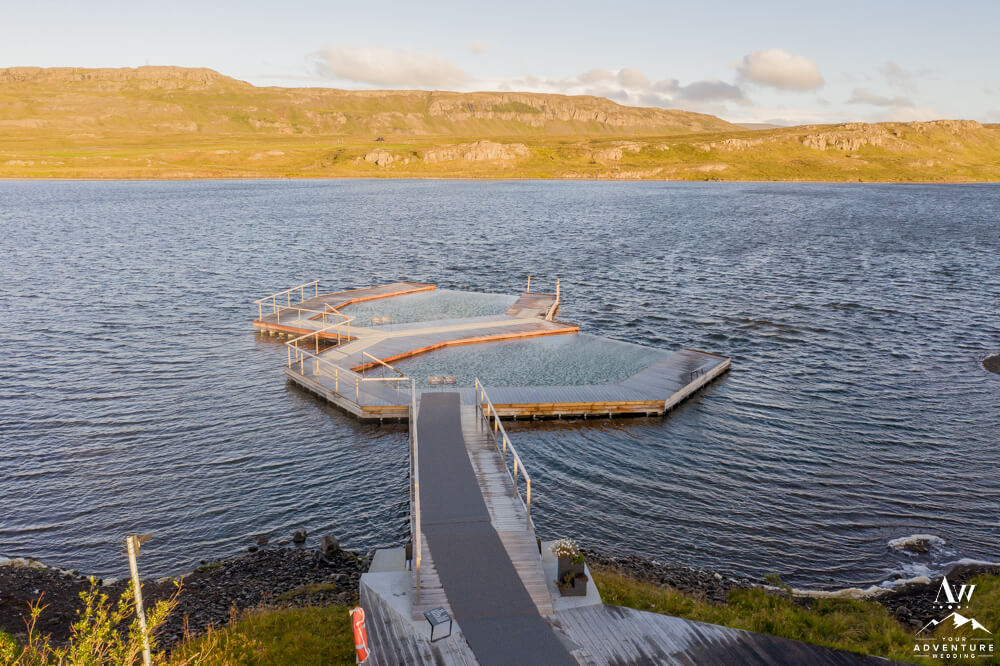Icelandic Floating Pools: Vök Baths | Iceland Wedding Planner