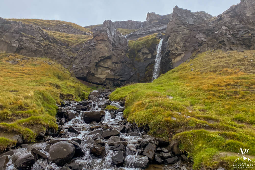 Hiking Hengifoss & Litlanesfoss Waterfalls | Iceland Wedding Planner