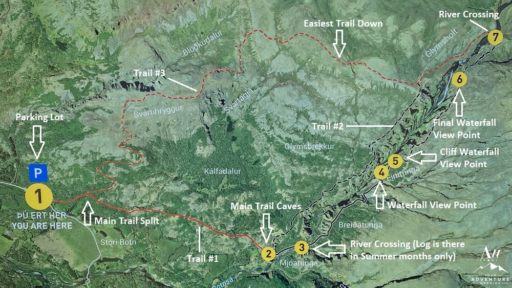 Glymur Waterfall Trail Guide | Iceland Wedding Planner