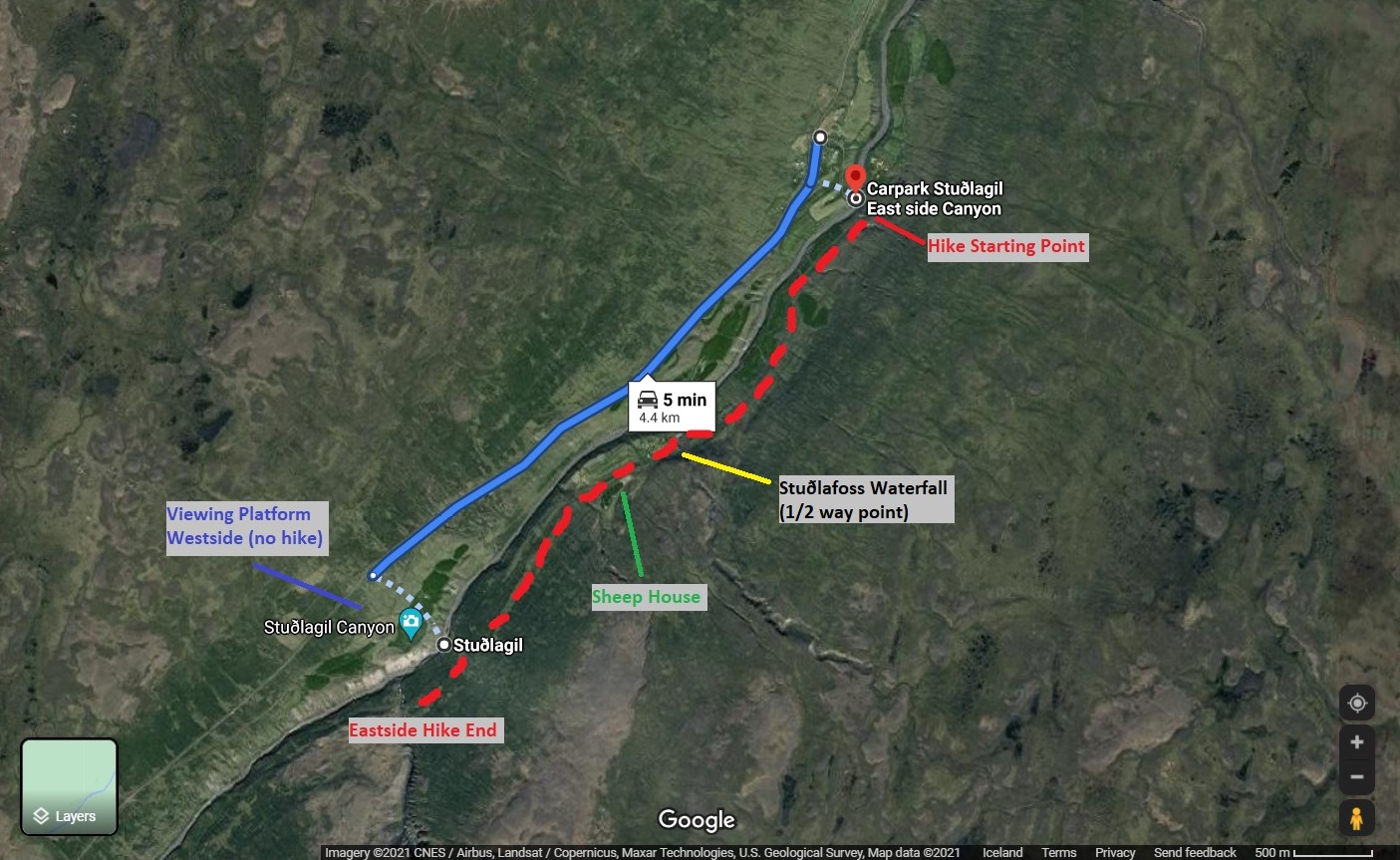 How to Hike Stuðlagil Canyon | Iceland Wedding Planner