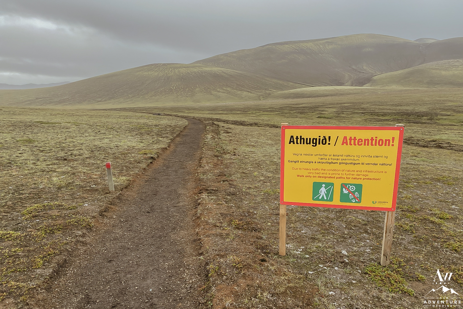 Trekking to Rauðufossar (Red Waterfall) | Iceland Wedding Planner