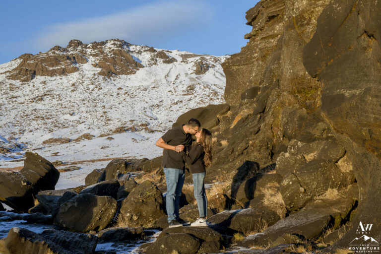 Surprise Cave Proposal: Mukund + Jinkal | Iceland Wedding Planner