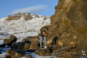 Surprise Cave Proposal: Mukund + Jinkal | Iceland Wedding Planner