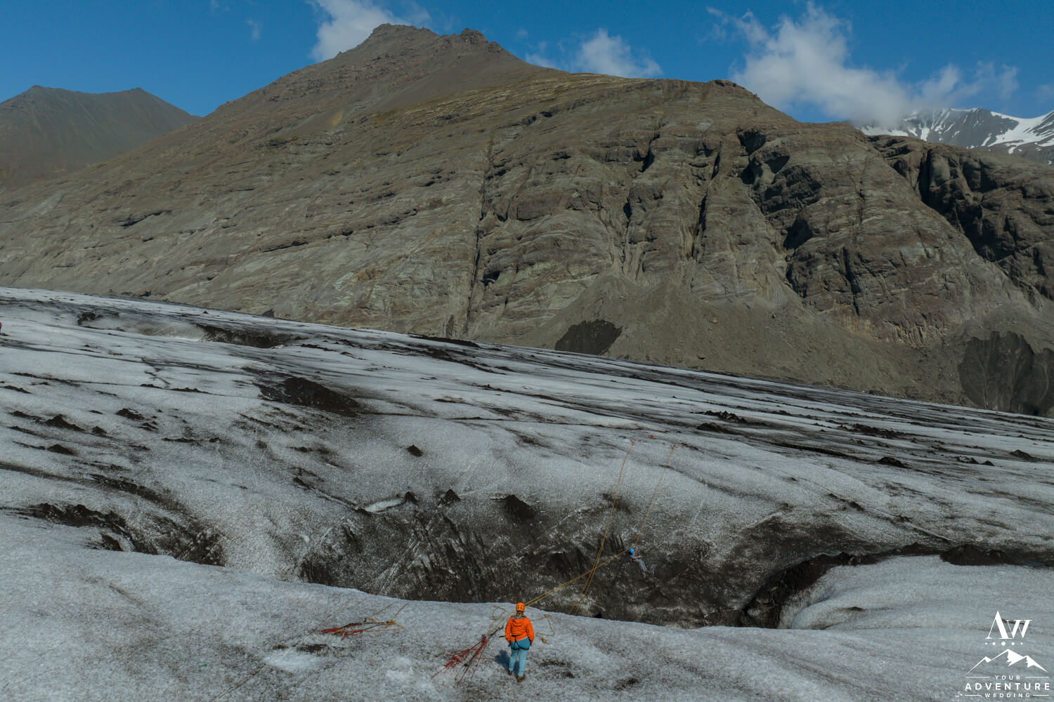 World's First Glacier Zipline | Iceland Wedding Planner